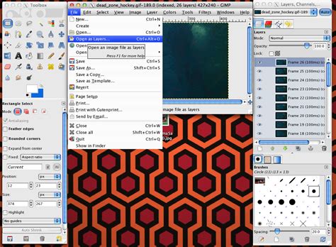 Creating Animated Movie Trading Cards Using GIMP Ds Docs