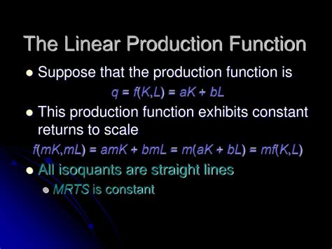 PPT Production Function PowerPoint Presentation Free Download ID