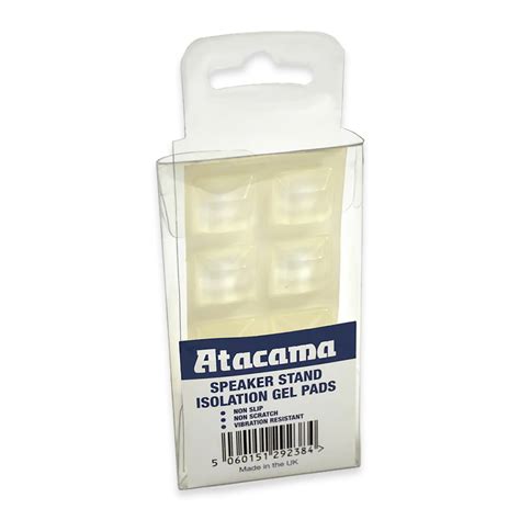 Speaker Stand Isolation Gel Pads 8 Pack By Atacama Audio