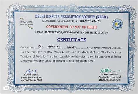 Anurag Dubey On Linkedin Delhidisputeresolutionsociety 10 Comments