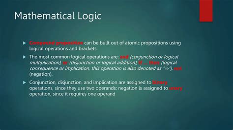 Mathematical Logic Pptx