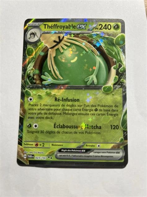 Carte Pokemon ThÉffroyable Ex 023167 Mascarade Crépusculaire Ev 06