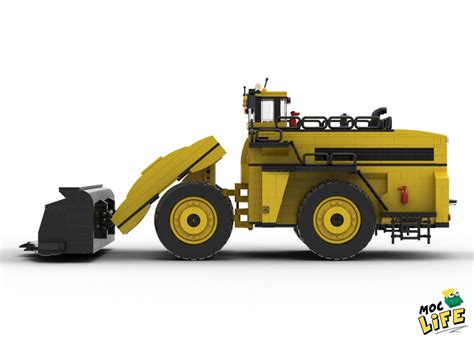 Lego Moc Big Loader By Moclife Rebrickable Build With Lego