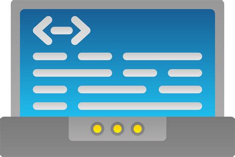 Header Code Vector Icon Design 16322540 Vector Art At Vecteezy