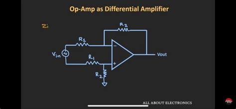 Solved Op As Differential Amplifier Chegg Com