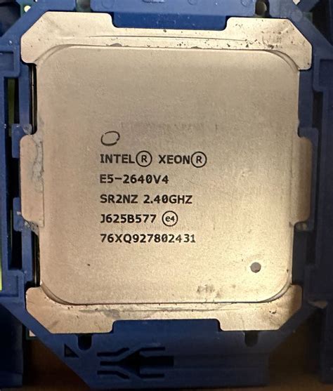 Intel E5-2640 v4 10Core 2.4GHz | Kaufen auf Ricardo