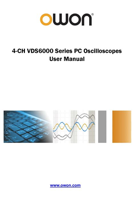 owon 4 ch vds6000 series user manual pdf download manualslib