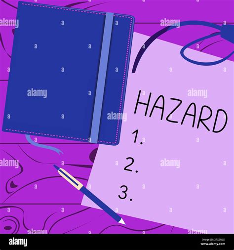 Text Caption Presenting Hazard Business Concept Account Or Statement