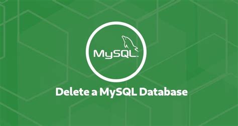 How To Delete A Mysql Database On Linux Via Command Line Linuxize