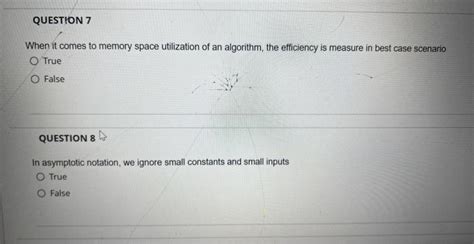 Solved When It Comes To Memory Space Utilization Of An Chegg Com