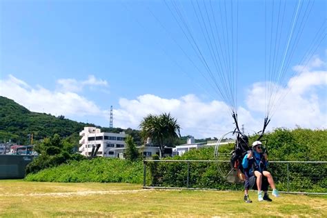 오키나와 일본 오키나와 항공투어 전동패러글라이딩 체험 Live Japan 일본여행정보사이트