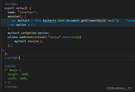 Vue2中使用echarts并显示在页面上echarts自适应窗口大小：vue2 Echats 屏幕调整 Csdn博客