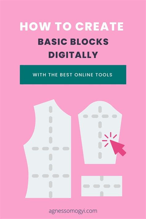 Create Basic Blocks Easily With Online Tools Pattern Making Tutorial Online Pattern Pattern