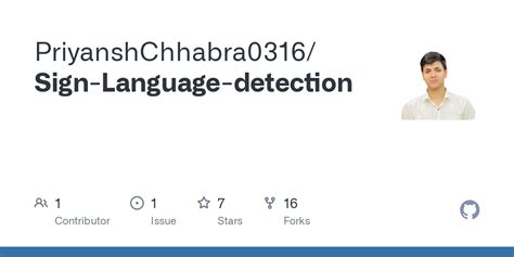 Github Priyanshchhabra0316 Sign Language Detection