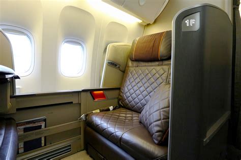 Review Singapore Airlines 777 300er First Class Mainly Miles