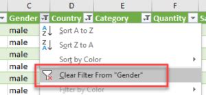 Clear All Filters In Excel In One Click
