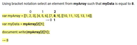 Access Array Data With Indexes Then Modify Array Data With Indexes