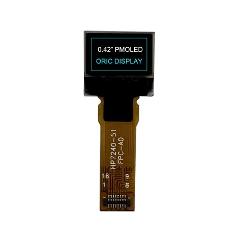 042 Inch Passive Matrix Oled Display For Smart Bracelets
