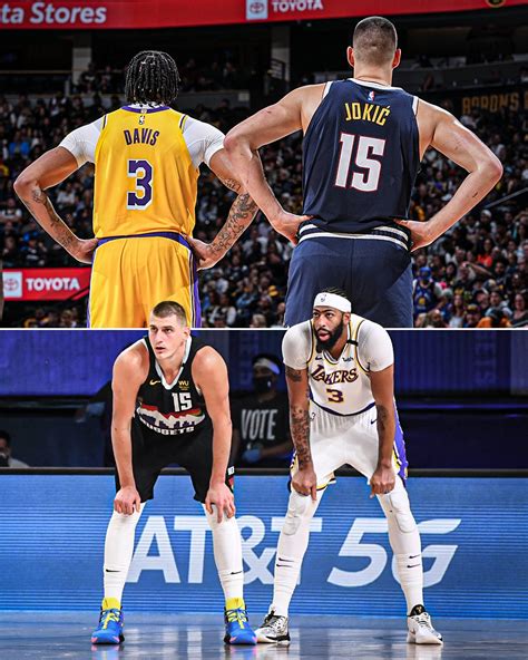 Nikola Jokic和anthony Davis成為近五十年來第三次出現的精彩中鋒對抗，另外jokic更個人打破幾項歷史紀錄 Nba