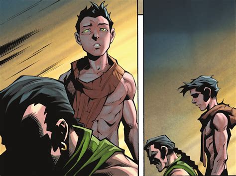 Shirtless Robin Damian Wayne Part