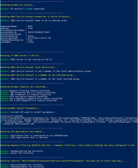 验证 Ndes 配置以使用 Scep 证书 Intune Microsoft Learn