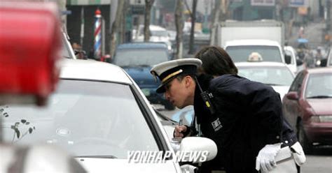 운전중 휴대전화 사용 단속