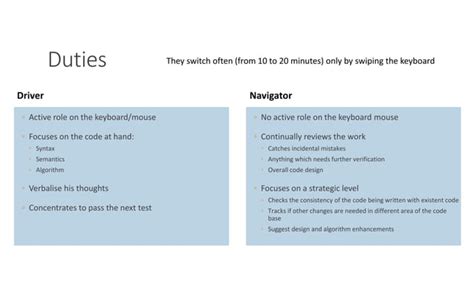 Pair Programming A Pratical Guide Ppt