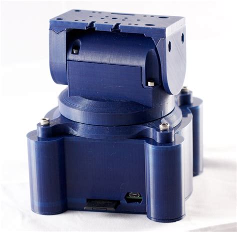 Free D File RaspberryPi Case For Pan Tilt Head For Webcam And Small DSLR D Printer