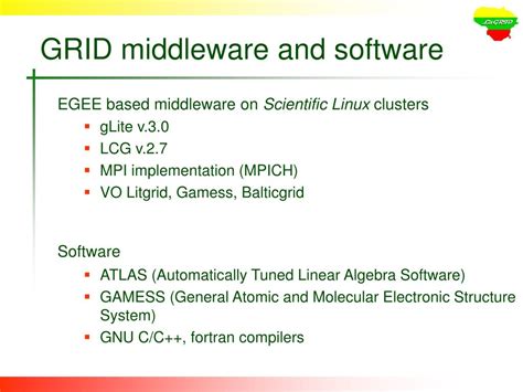 Ppt Lithuanian Grid Litgrid I Nfrastructure Activities Applications Powerpoint