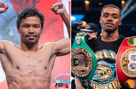 Pacquiao Vs Spence Jr Set To Come Face To Face This Weekend