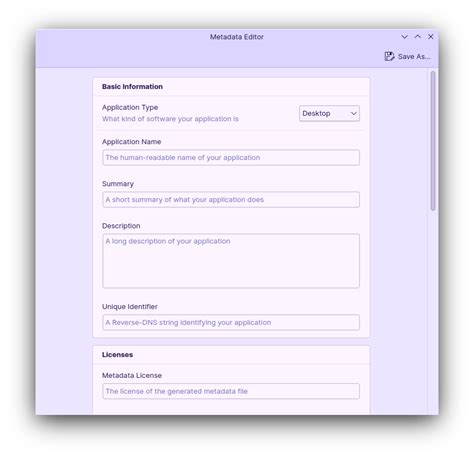 Metadata Editor For Appstream Development KDE Discuss