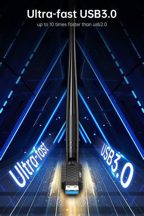 USB3 0 WiFi Adapter For PC EDUP LOVE WiFi Dongle AC1300 High Gain Wireless Network 802 11ac A B