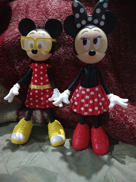 Sparkly Axolotl — Meet “ravishing Red” Of The Minnie Mouse Doll