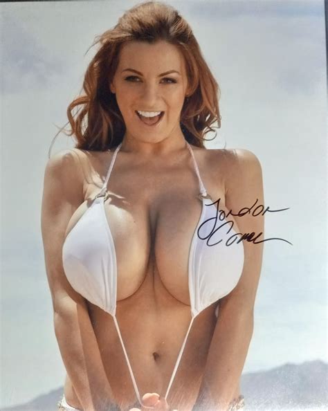 Jordan Carver Authentic Signed 8x10 Photo W A1coa Model Etsy