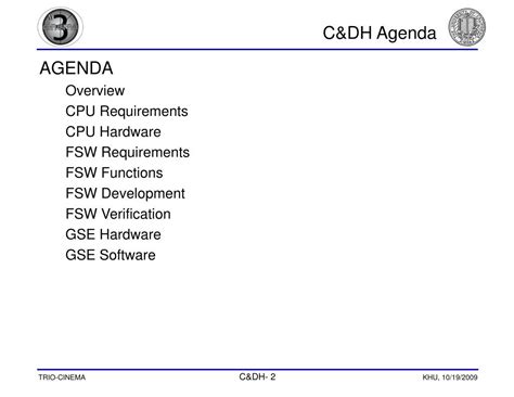 PPT Command Data Handling System C DH Peter Harvey David Curtis