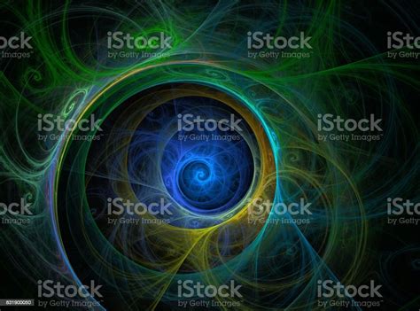 추상적인 색된 나선 프랙탈 패턴입니다 미래 기술 배경입니다 책 표지 프레 젠 테이 션 레이아웃 제목 및 페이지 배경 디자인