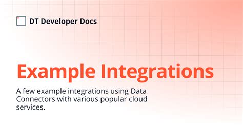 Example Integrations Dt Developer Docs
