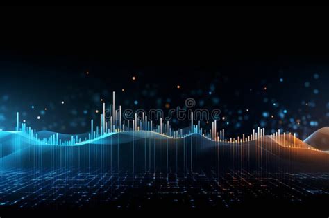 Digital Graphic Abstract Background For Technological Processes Neural Networks Digital Data