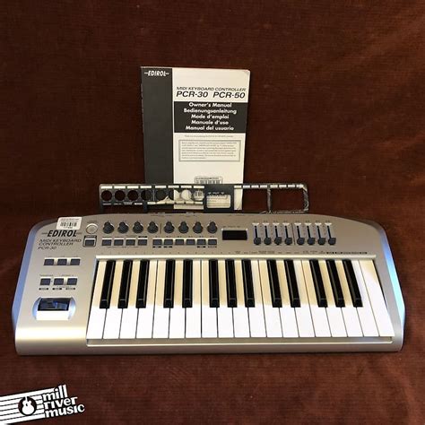 Edirol Pcr 30 32 Key Usb Midi Controller Keyboard W Reverb Uk