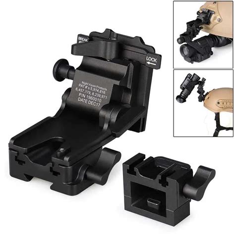 Military Night Vision Goggles Bridge Bracket Metal NVG Arms Mount For PVS PVS PVS