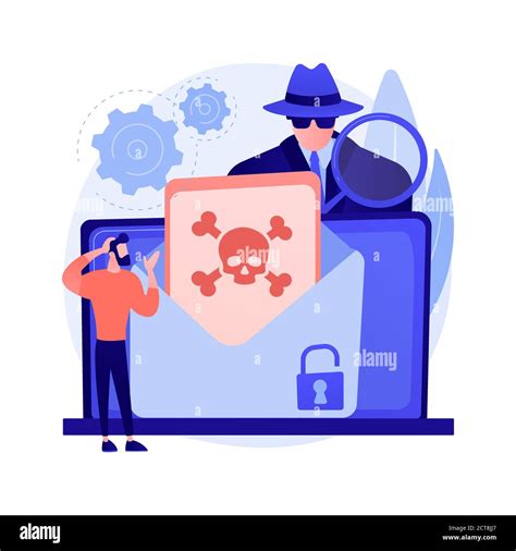 Malware Abstract Concept Vector Illustration Stock Vector Image And Art Alamy