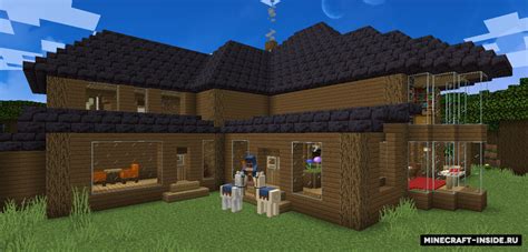 Дача Сталина 1165 Карты для Майнкрафт Minecraft Inside