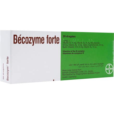 Buy Becozym Forte Tablets 20s Online