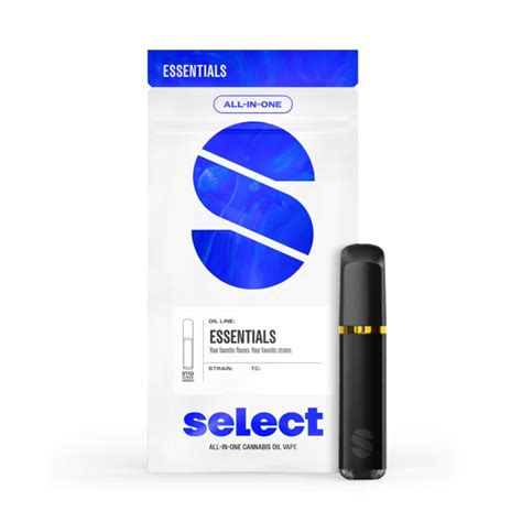 Select Essentials Platinum Og All In One Select Elite Carts