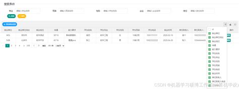 （计算机毕设选题推荐）基于springboot的高校就业管理系统 csdn博客