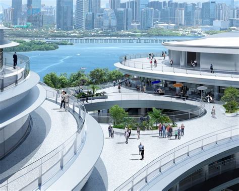 Biomorphic Tencent Headquarters By Mad Architects Takes Shape In Shenzhen Mad Architects