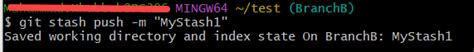 Git Stash Save The Uncommitted Changes Locally Refine
