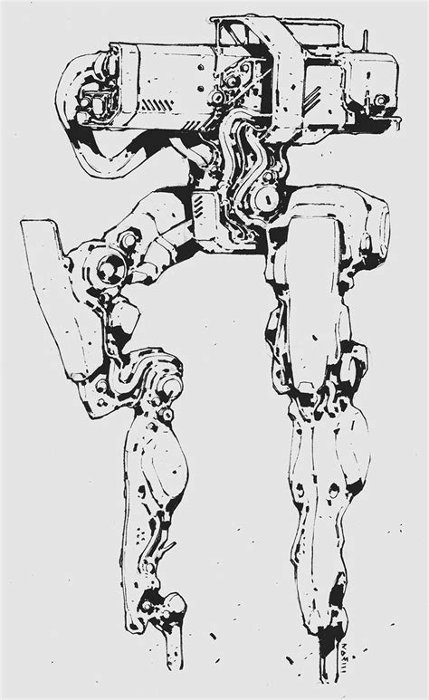 Pin By Vertexeater On Mech Robot Concept Art Robot Art Cyberpunk Art