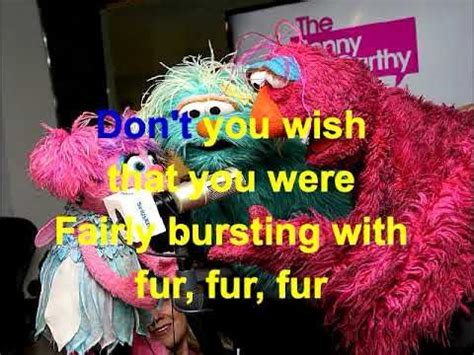 Fur Lyric Video Sesame Street Youtube