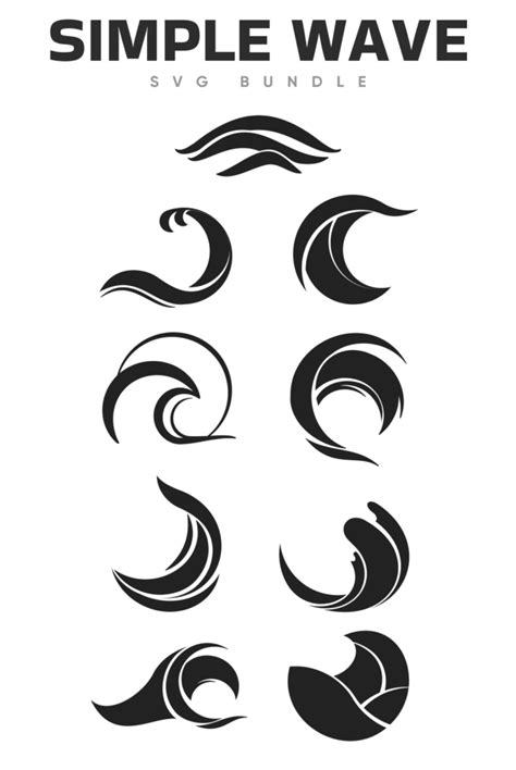 Simple Wave SVG MasterBundles